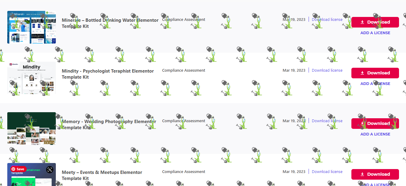 Download Minerale – Bottled Drinking Water Elementor Template Kit