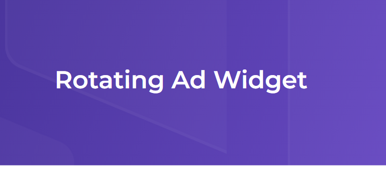 Download AdSanity – Rotating Ad Widget