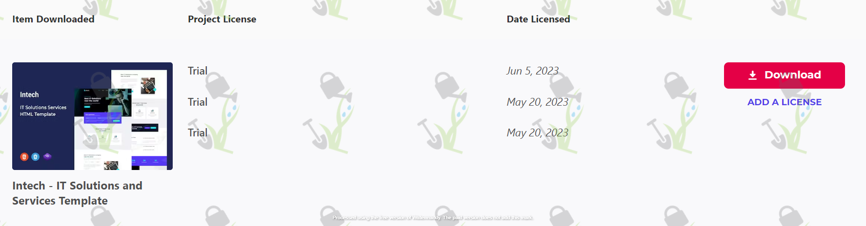 Intech - IT Solutions and Services Template download