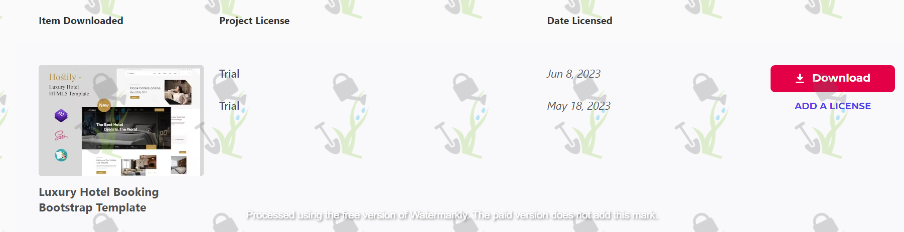 Luxury Hotel Booking Bootstrap Template download