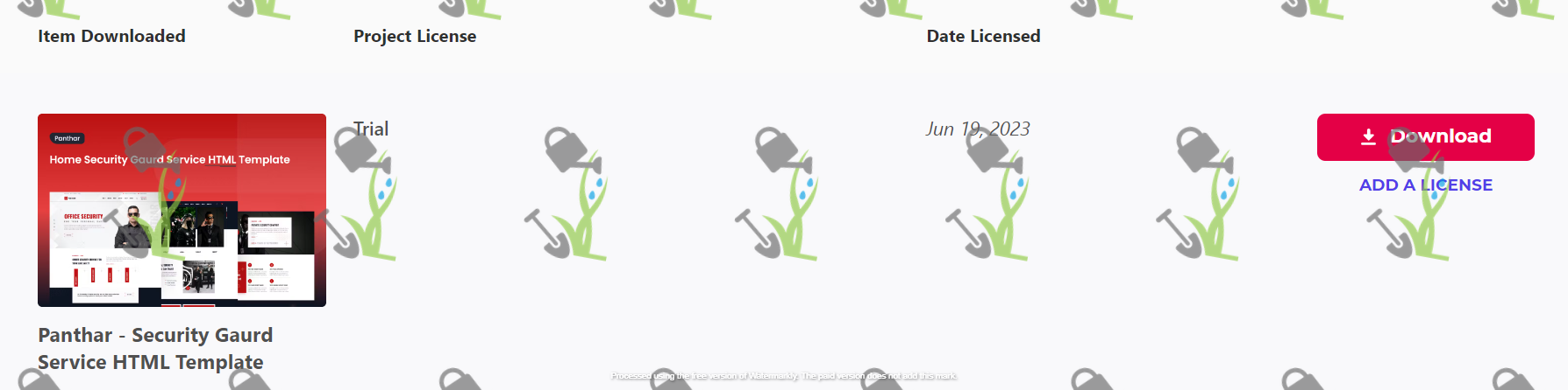 Panthar - Security Gaurd Service HTML Template download