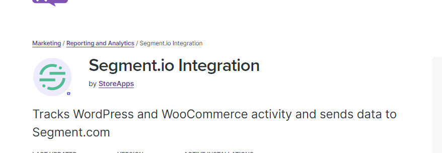 Download Woocommerce Segment Connector Integration