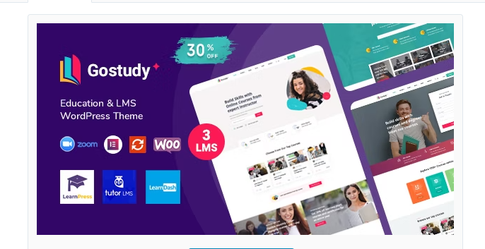Download Gostudy – Education WordPress Theme