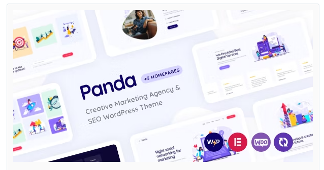 Panda - Creative Marketing Agency & SEO WordPress Theme - Srmehranclub