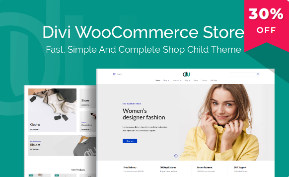 Download WP Zone – Divi WooCommerce Store