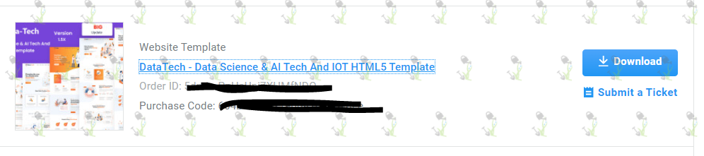 DataTech - Data Science & AI Tech And IOT HTML5 Template Website Template