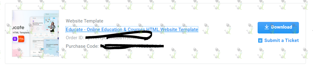 Educate - Online Education & Courses HTML Website Template