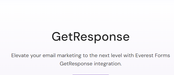 Download Everest Forms – GetResponse