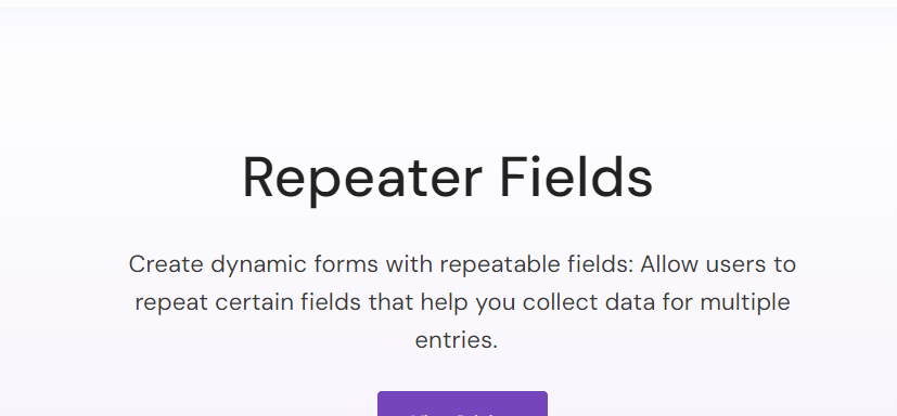 Download Everest Forms – Repeater Fields