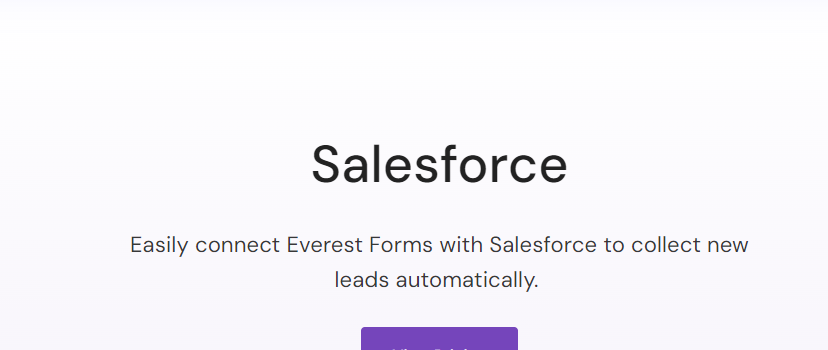 Download Everest Forms – Salesforce