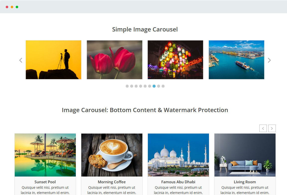 WordPress Carousel Pro