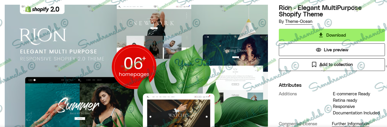 Rion - Elegant MultiPurpose Shopify Theme