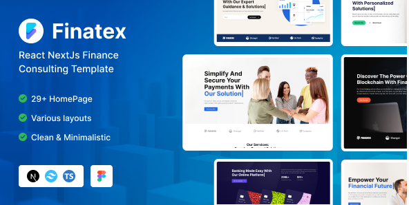 Finatex - React NextJs Finance Consulting Template