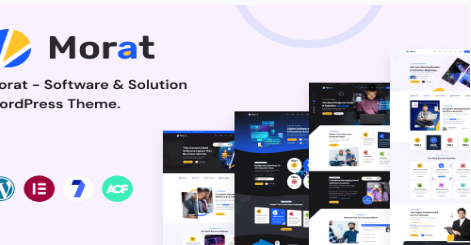 Morat – Software & Solution WordPress Theme