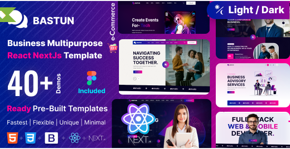 Bastun React Multipurpose Nextjs React Template