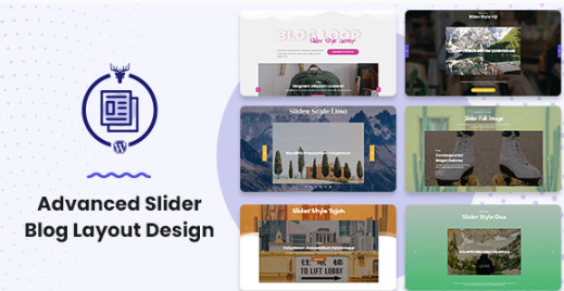 Download Advanced Slider Blog Layout Design