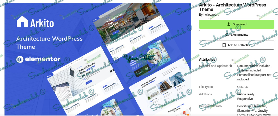 Arkito - Architecture WordPress Theme