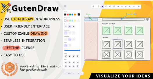Download GutenDraw - Visualize Ideas with Excalidraw