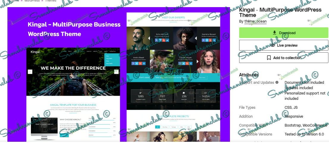 Kingal - MultiPurpose WordPress Theme