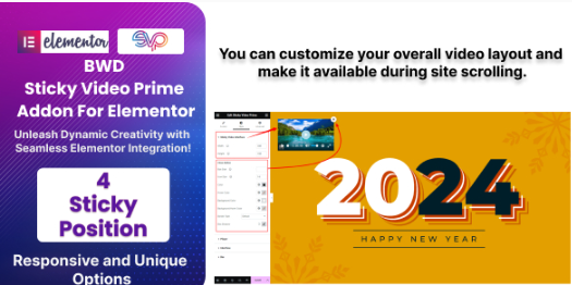 Download Sticky Video Prime Addon