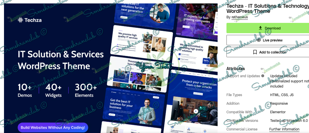 Techza - IT Service WordPress Theme