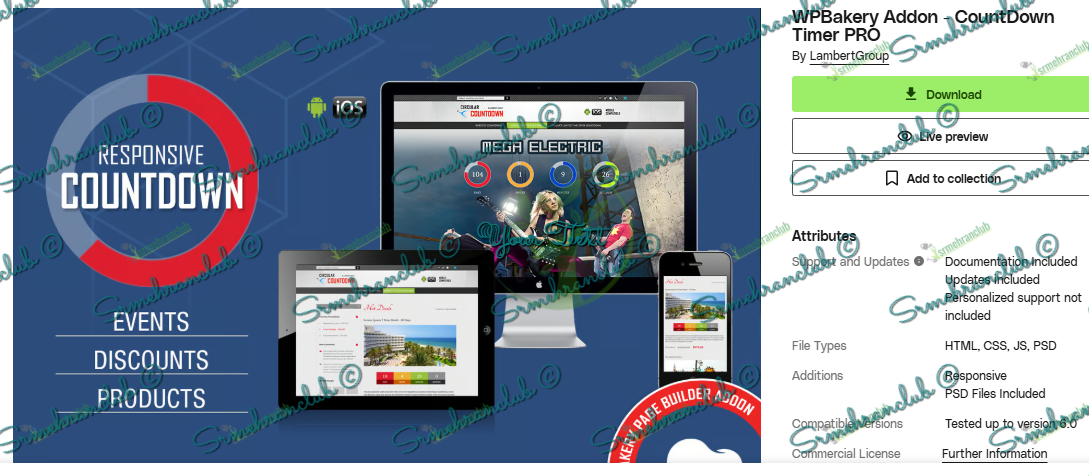 Download WPBakery Addon - CountDown Timer PRO