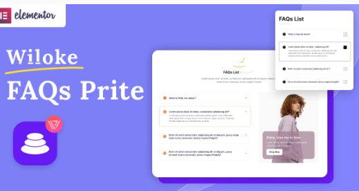 Wiloke FAQs Prite Elementor Addon