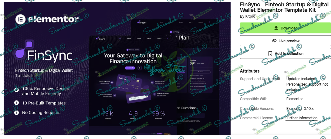 X56sVJR4-FinSync-Fintech-Startup-Digital-Wallet-Elementor-Template-Kit.png - Srmehranclub