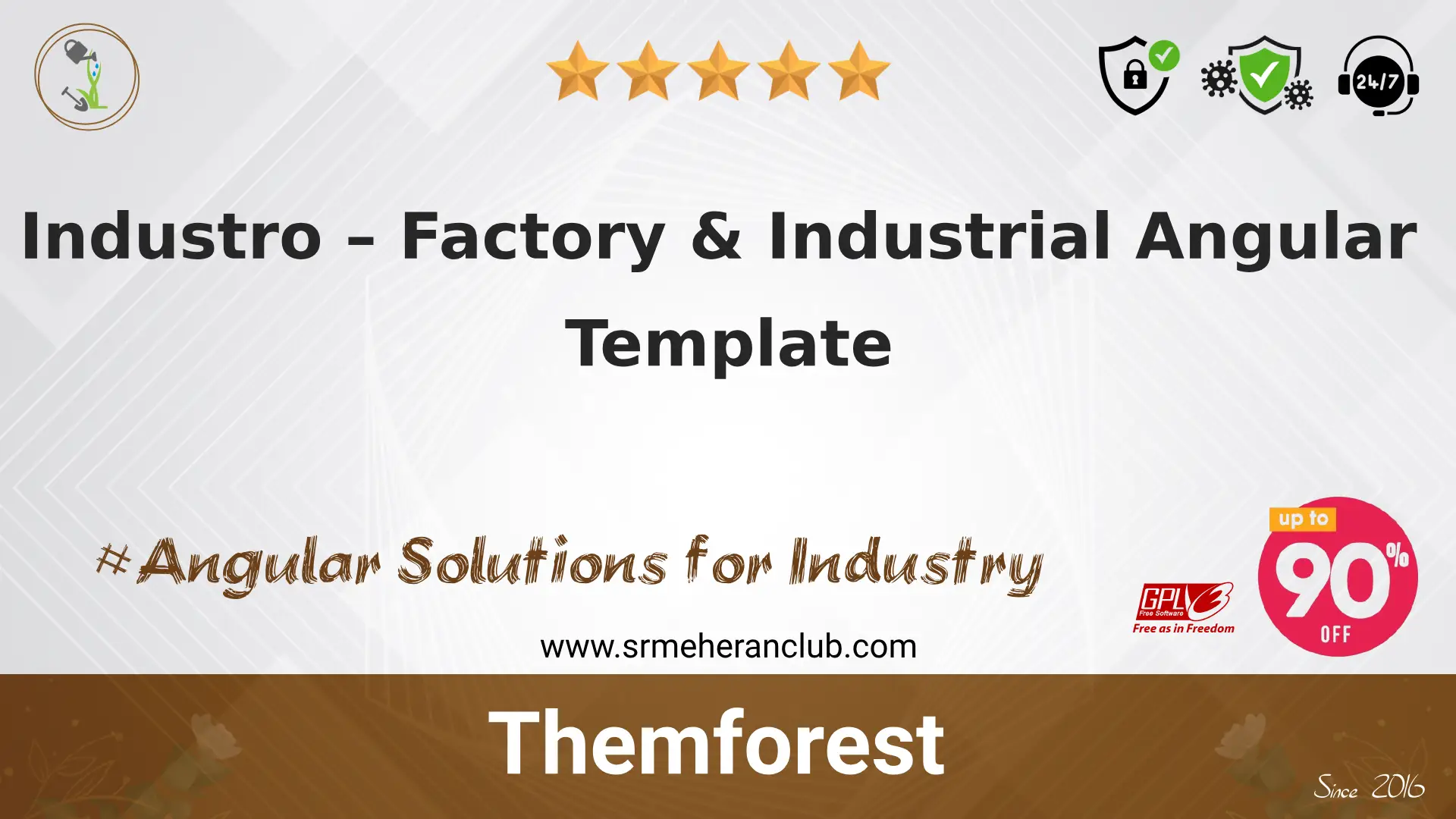Industro - Factory & Industrial Angular Template