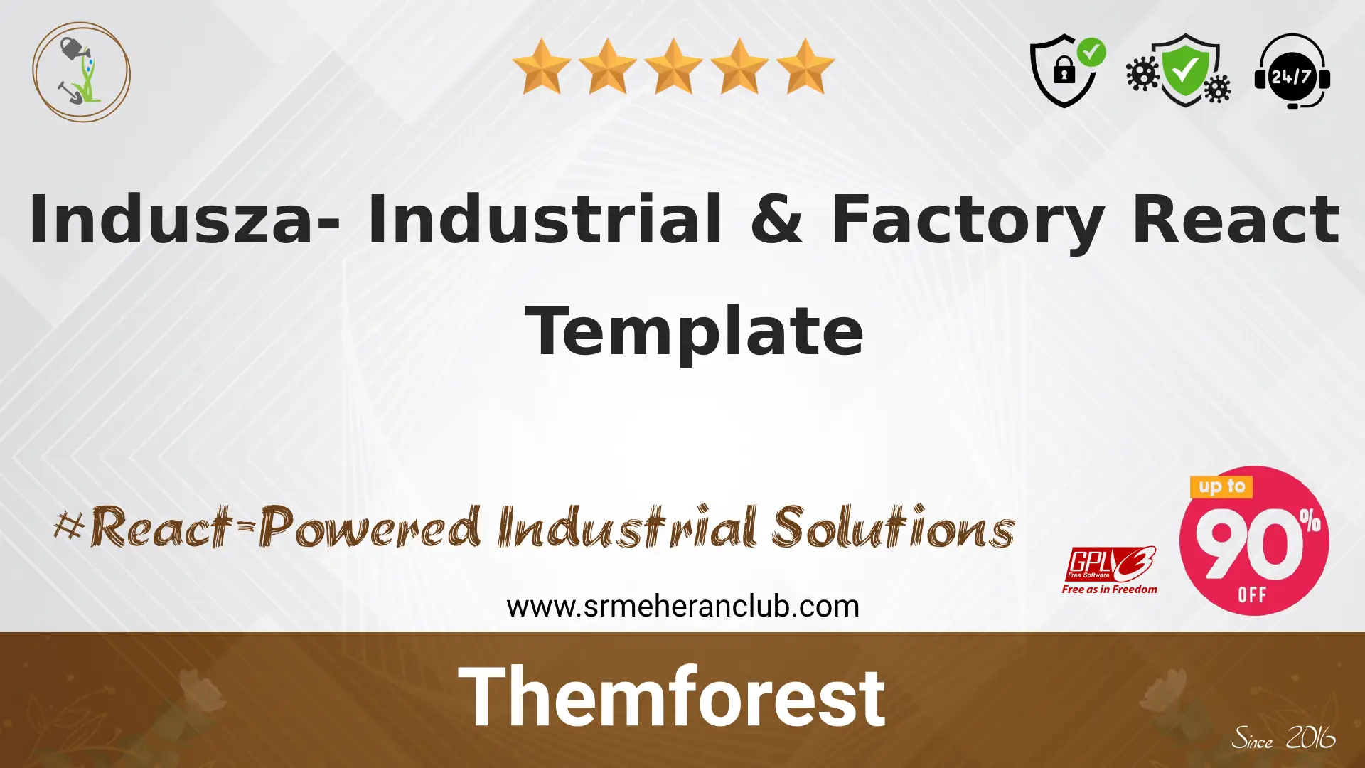 Indusza- Industrial & Factory React Template