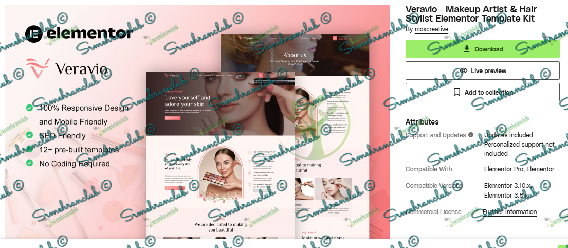 PjKQSEFs-Veravio-Makeup-Artist-Hair-Stylist-Elementor-Template-Kit.png - Srmehranclub