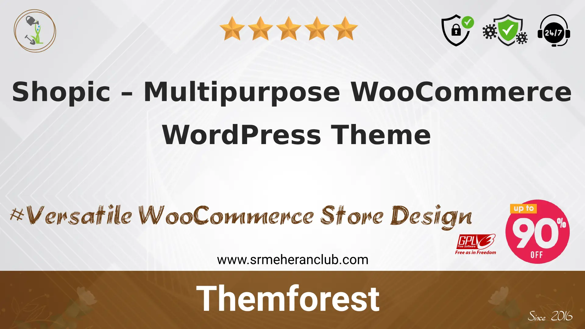 Shopic – Multipurpose WooCommerce WordPress Theme