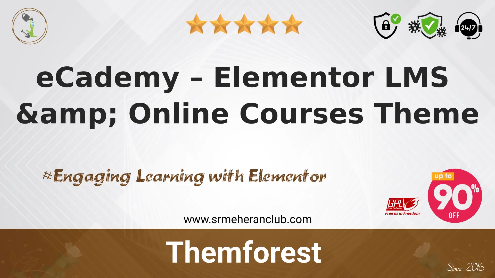 Download eCademy – Elementor LMS & Online Courses Theme