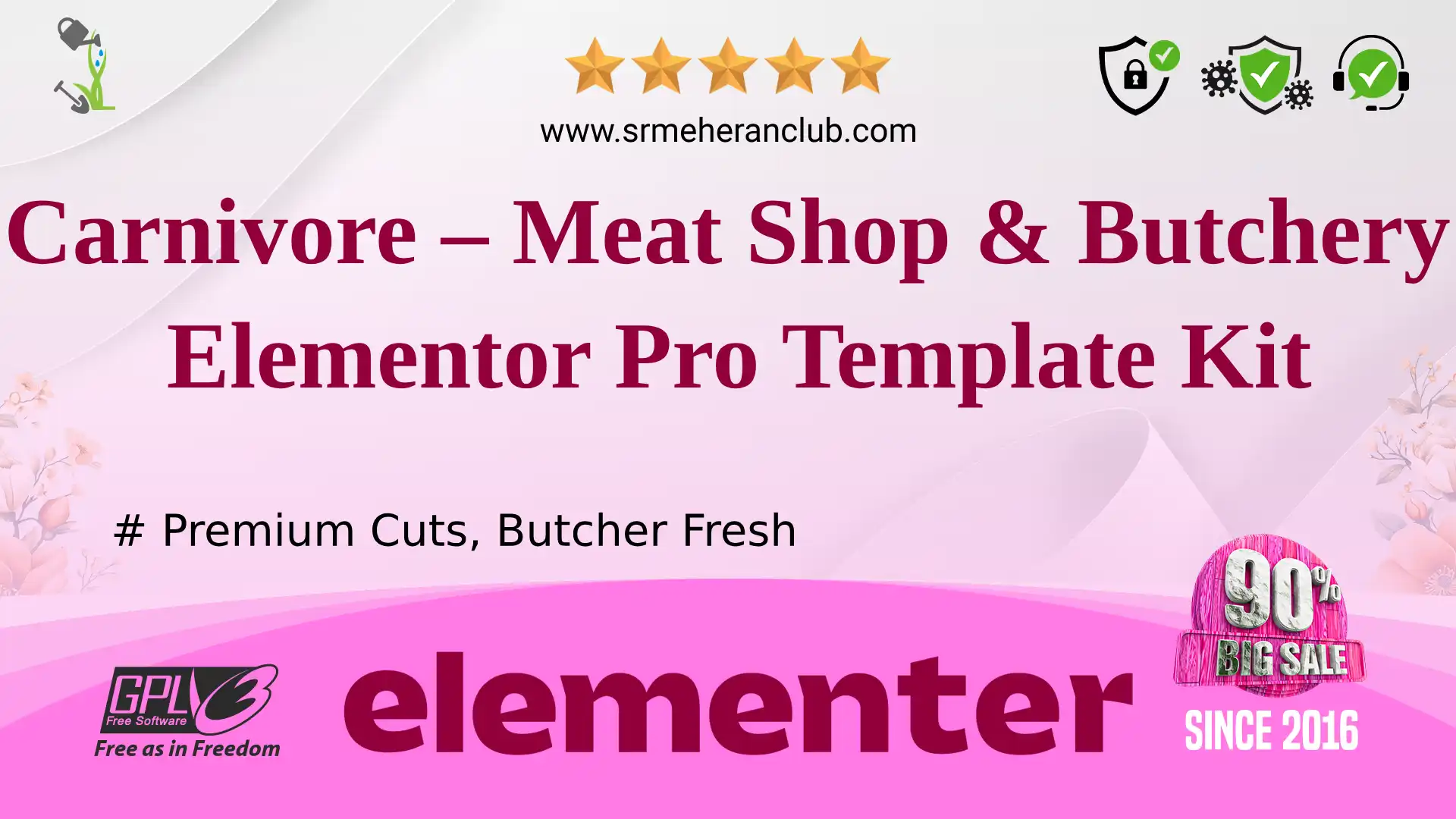 Carnivore - Meat Shop & Butchery Elementor Pro Template Kit download