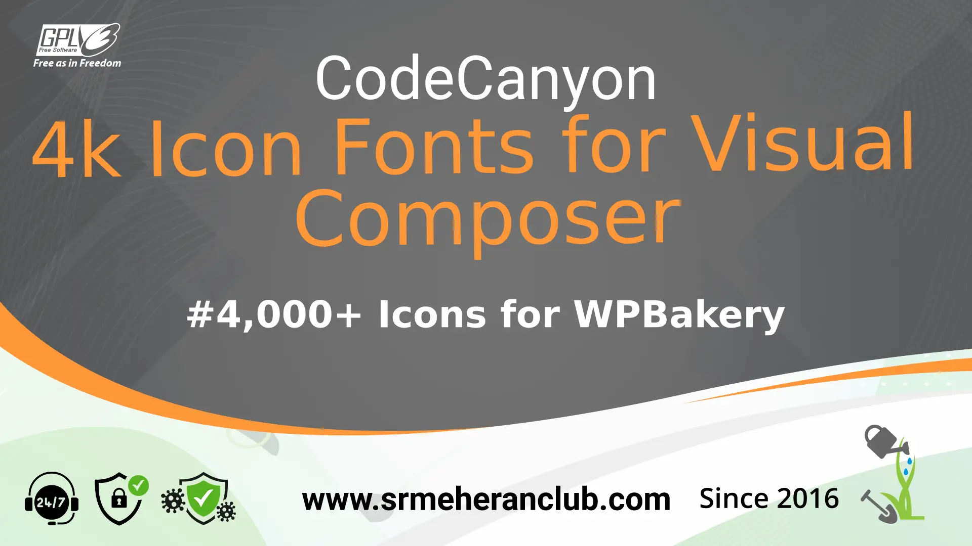 4k Icon Fonts for Visual Composer 2.9 - Download now