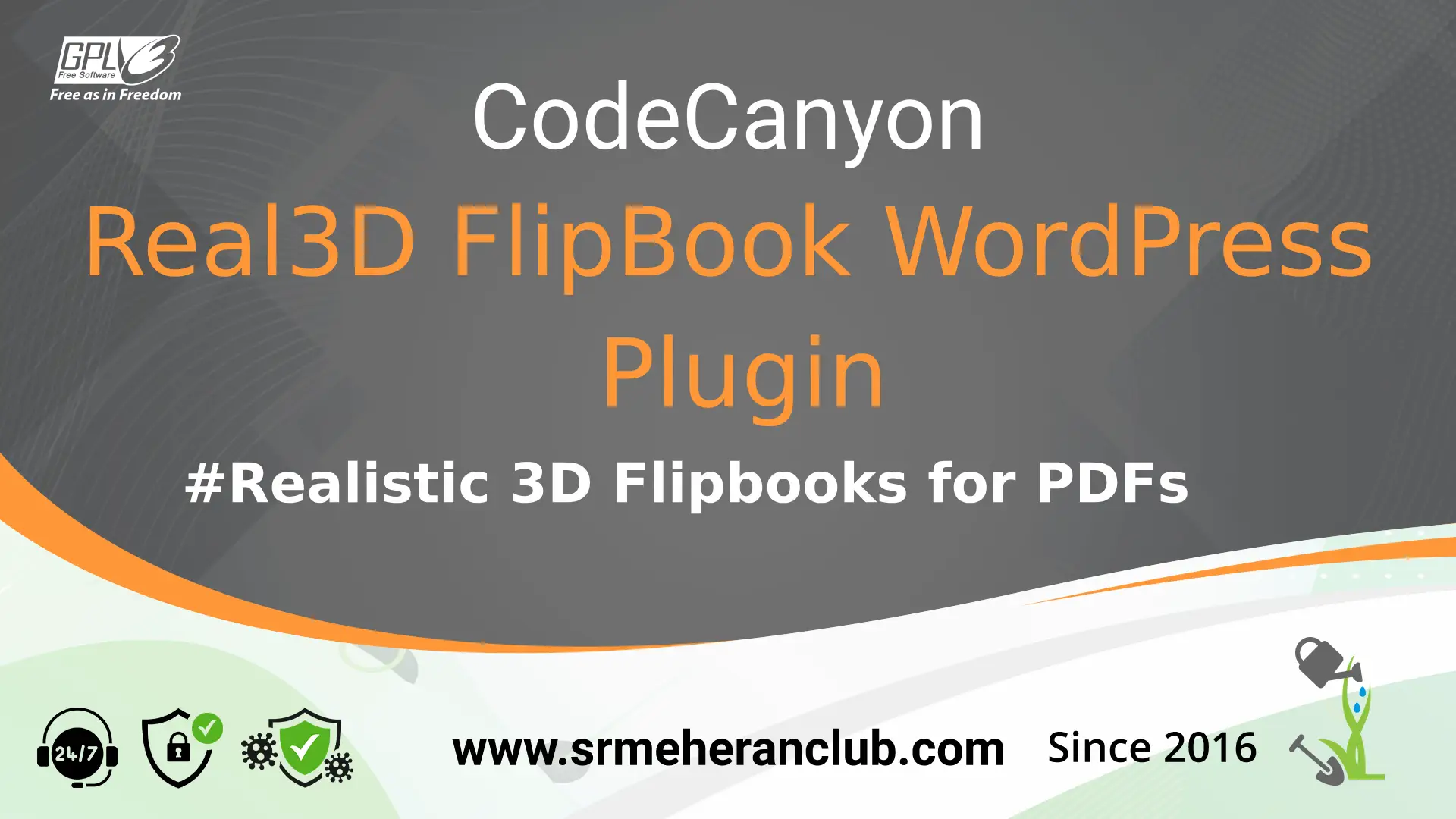 Real3D FlipBook WordPress Plugin | srmehranclub.com
